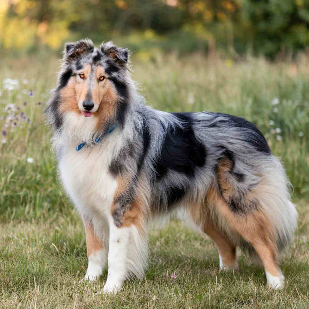 Le Colley, ce chien discret et patient que les parents adorent (et que ...